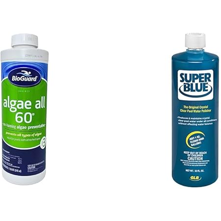 Amazon.com : BioGuard Algae All 60 - Quart & Robarb 71205 Super Blue ...