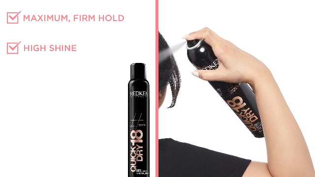 Watch Redken Quick Dry 18 Instant Finishing Hairspray on Amazon Live