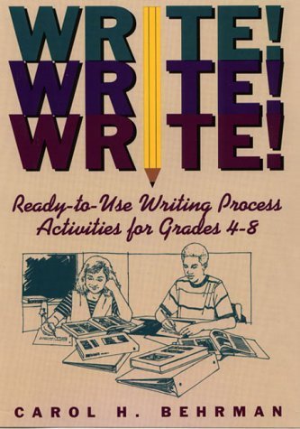 Amazon.com: Write! Write! Write!: Ready-to-Use Writing Process ...
