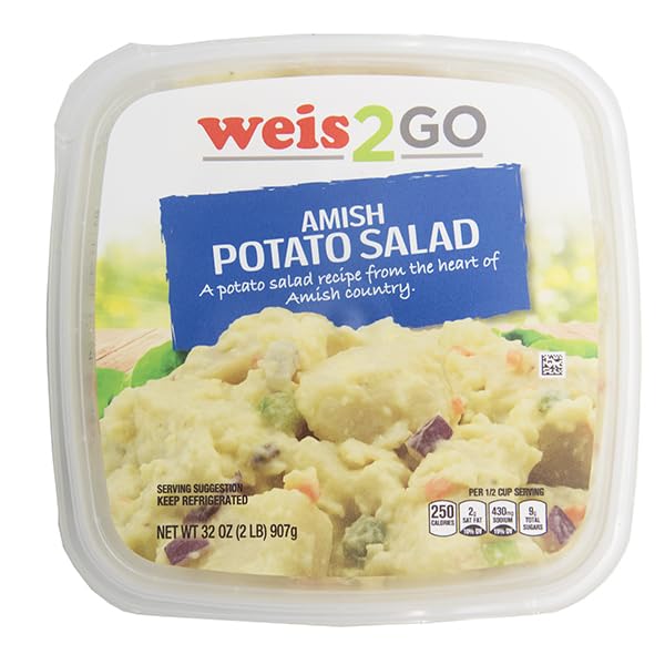 Amazon.com: Weis 2 Go, Deli Salad Amish Potato, 32 Ounce : Grocery ...