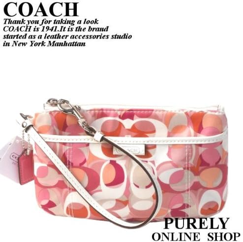 Amazon | [コーチ]COACH レディース デイジー カレイドスコープ ミディアム リストレット ポーチ バッグ 小物入れ 49445 ...