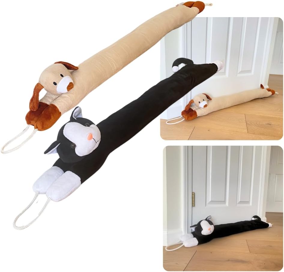 Amazon.com: Evelots Under Door Cat & Dog Draft Stopper - Weighted - 2 ...