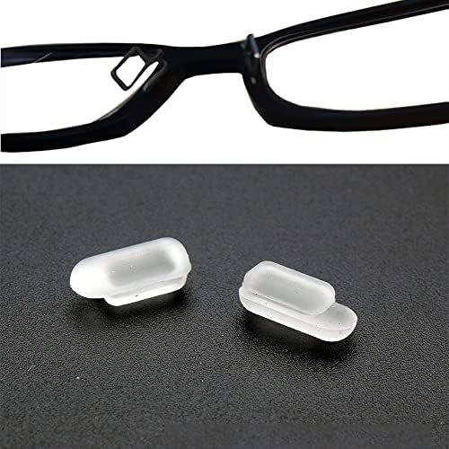 Amazon.com: Eyeglass Nose Pads Pieces 11mm 4Pairs Replacement Square ...