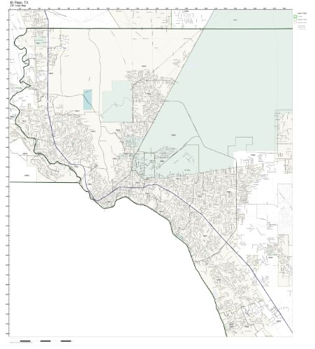 Buy Working s Zip Code Wall of El Paso, TX Zip Code Laminated Online at ...