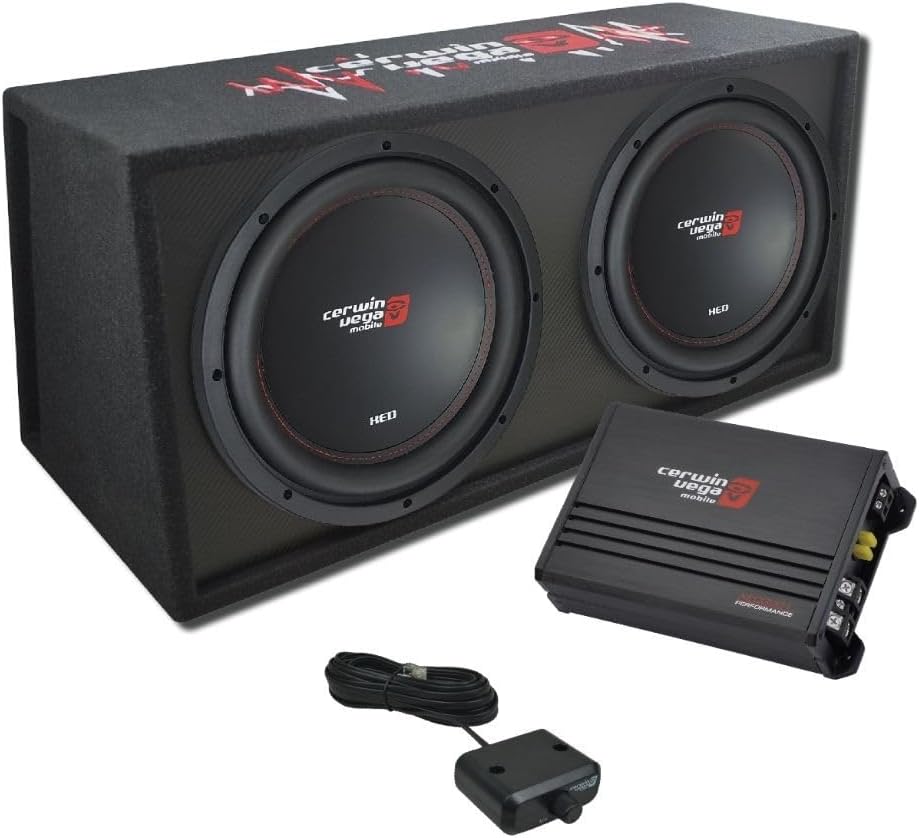 Amazon.com: Cerwin Vega XED Series 12" Dual Subwoofer - 600W RMS, 2 Ohm Loaded, High-Efficiency ...
