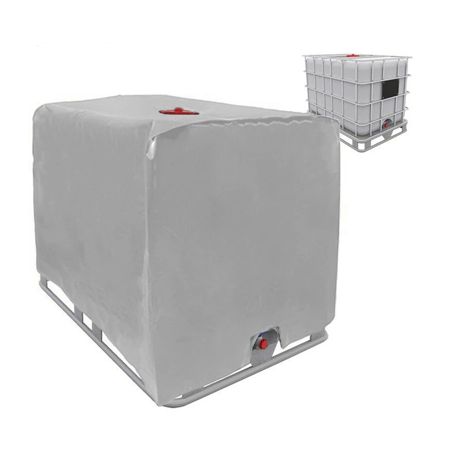 Ibc Tank Cover Tarpaulin For Water Tank 1000l Ibc Container ...