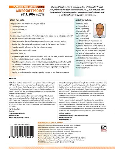 Planning and Control Using Microsoft Project 2013, 2016 & 2019 - Want It All