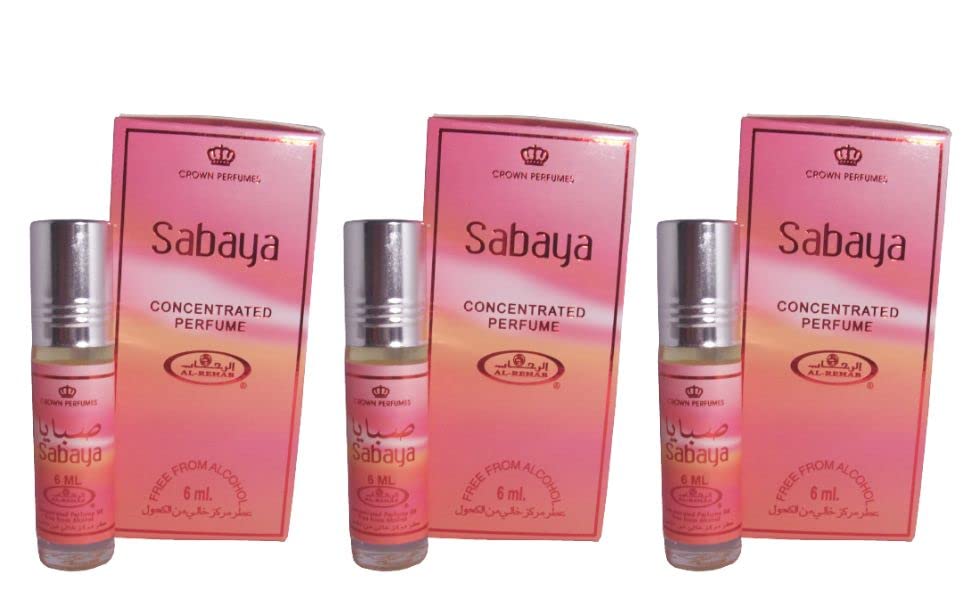 Al Rehab Alcohol Free long lastining Perfume oil Attar Combo Pack Of 3 ...