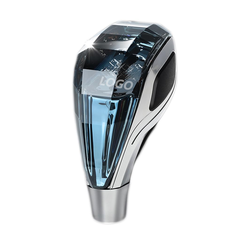 Amazon.com: pltyfse Car Gear Shifter knobs Universal R Shape Crystal ...