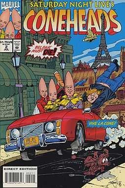 Amazon.com: CONEHEADS #2 (July 1994): Terry Collins, Tom Richmond: Books