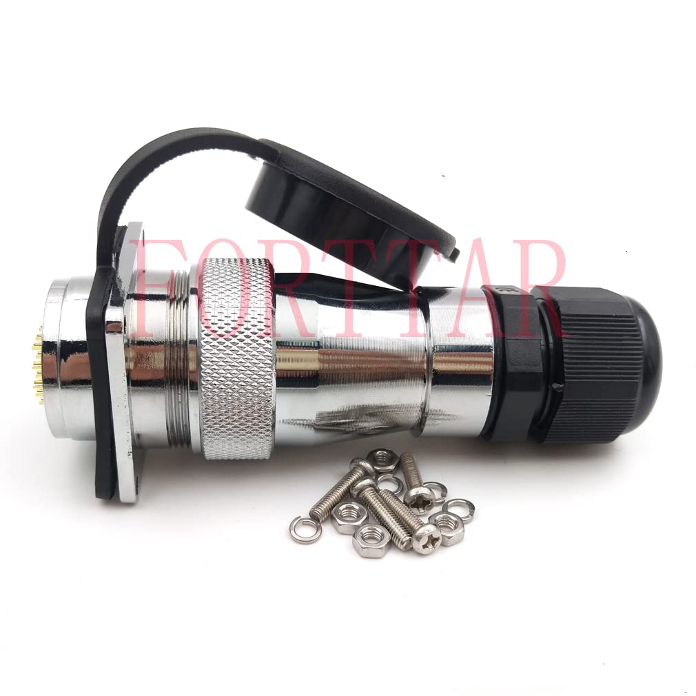 Snapklik.com : FORTTAR WF28 26 Pin Waterproof Connector,28mm IP67 26 ...