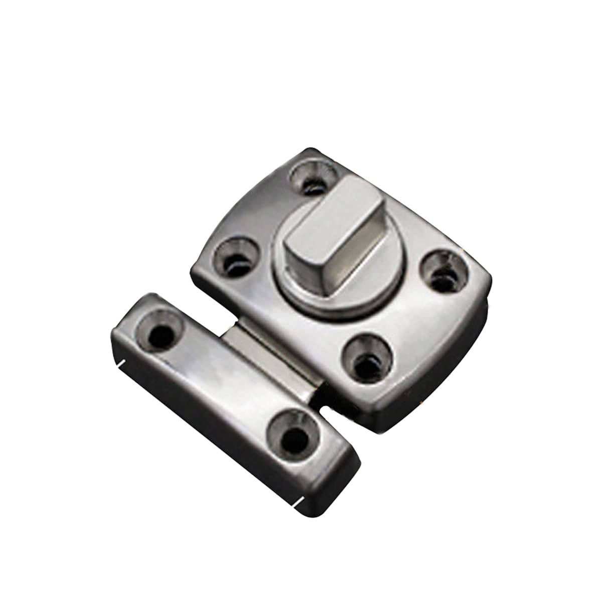 Zinc Alloy Latch Rotate Bolt, Silver Security Slide Lock Latch Bolt for ...
