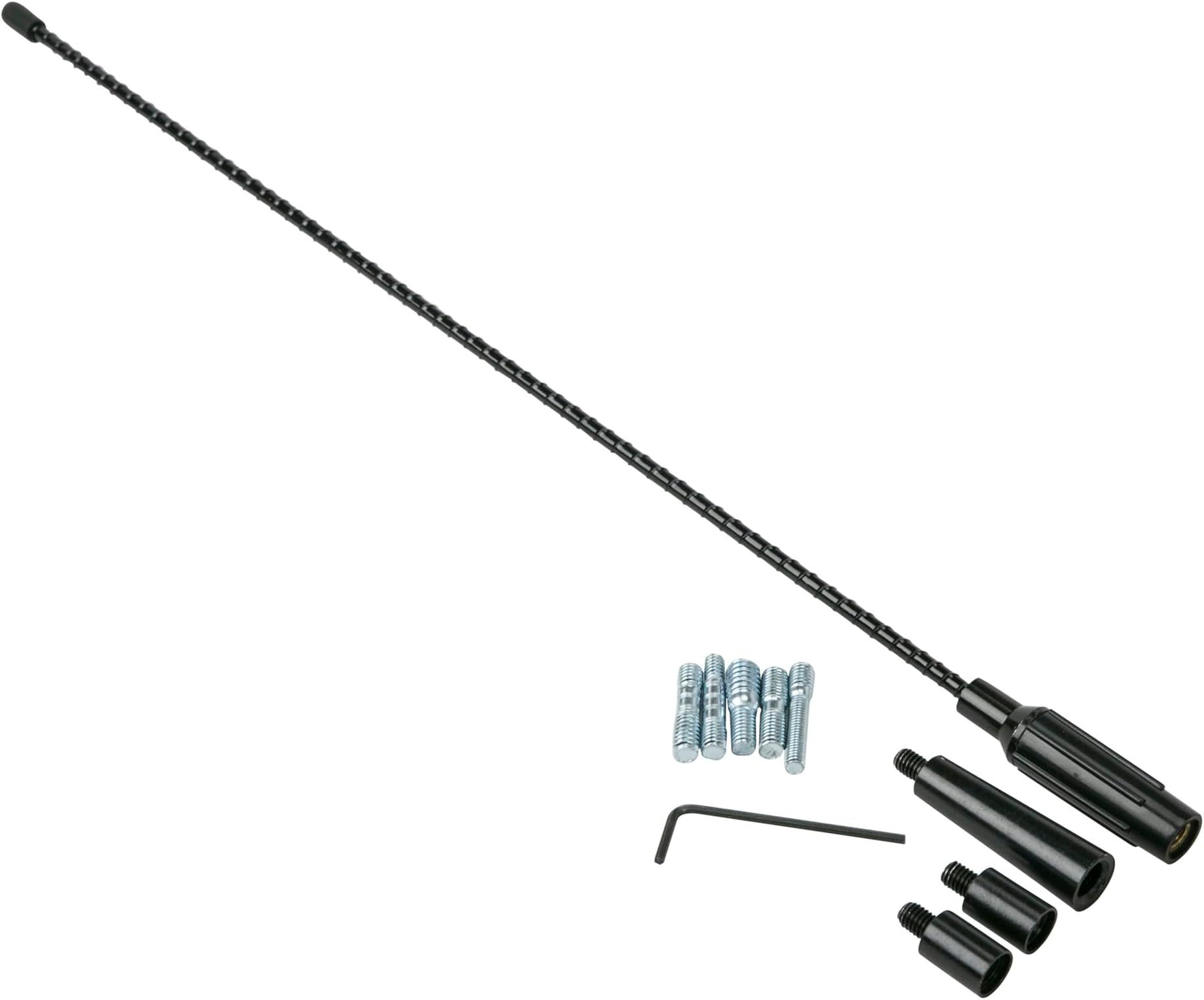 Amazon.com: Scosche RMFB17-WP1 17" Universal Car Radio Spiral Antenna ...