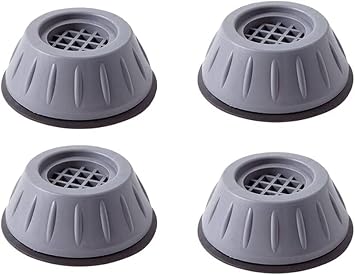 ASHGUJ Furniture Leg Risers, Heavy Duty Gray Plastic Adjustable Bed ...