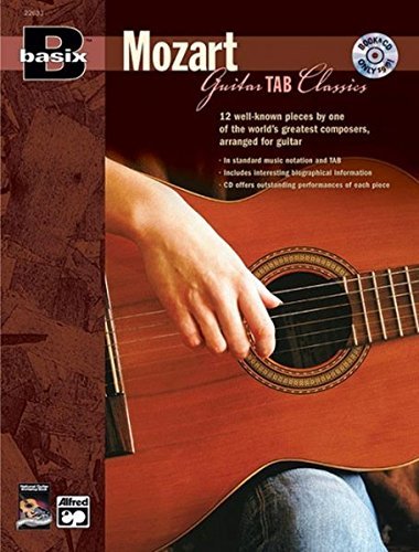 [Basix Mozart Guitar Tab Classics: Book & CD (Basix[r])] [By: x ...