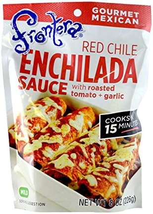 Amazon.com : Red Chile Enchilada Sauce 8 Ounces (Case of 6) by Frontera ...