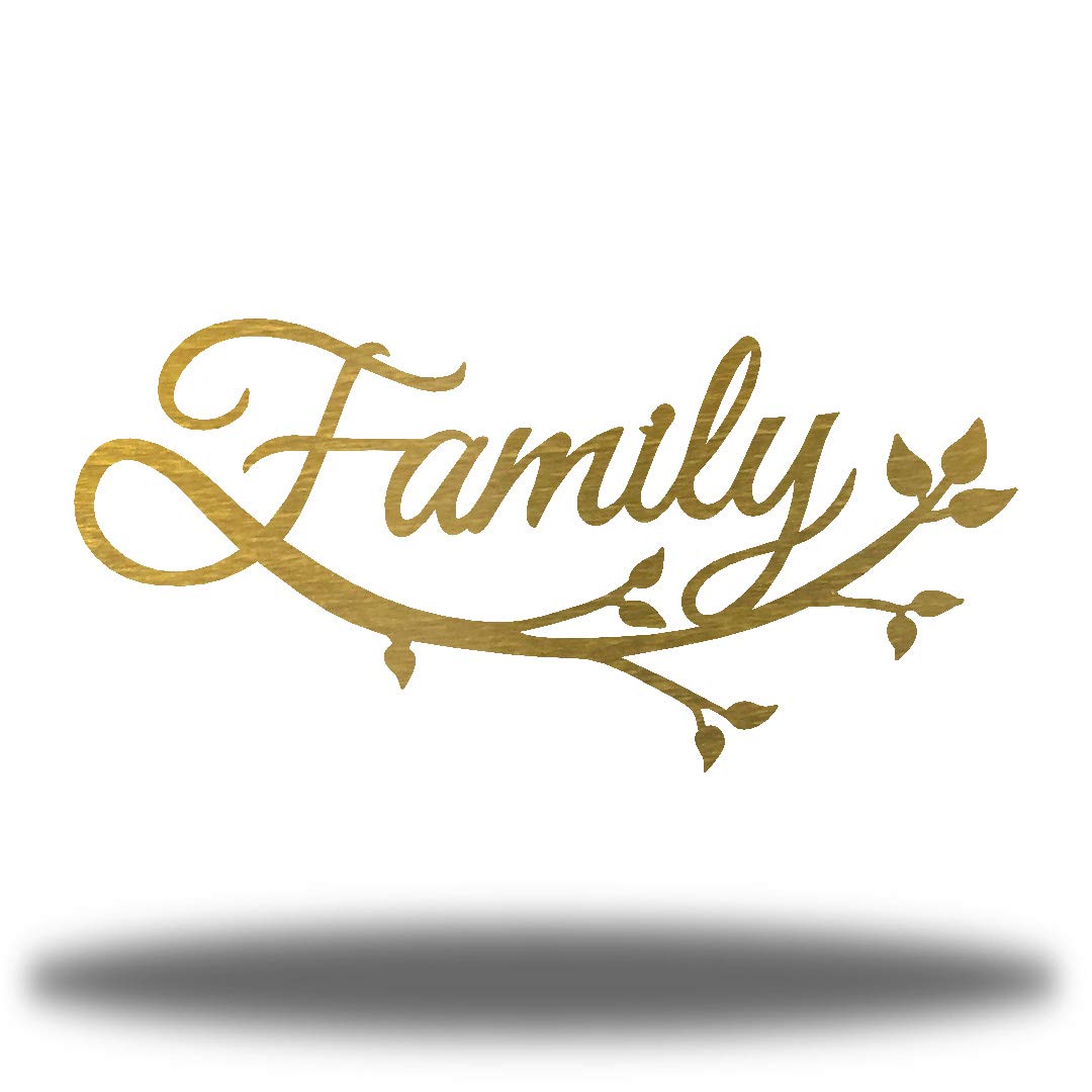 The Word Family In Cursive
