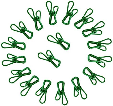 Amazon.com: 30 Pcs 2 Inch White Chip Clips, PVC Coating High Elasticity ...