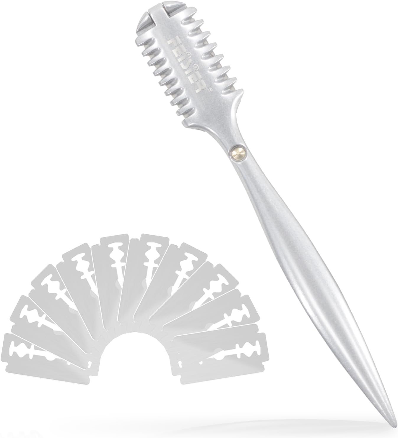 Amazon.com: 3 Pieces Razor Comb with 10 Pieces Thinning Scissors ...