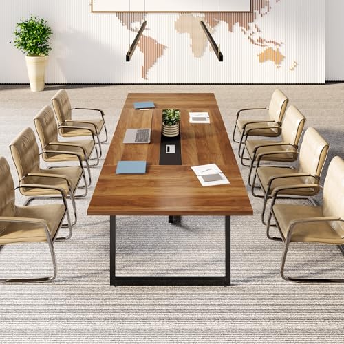 Snapklik.com : LITTLE TREE 8FT Conference Table For 10 People, Large ...
