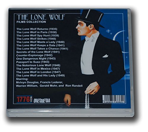 Amazon.com: THE LONE WOLF FILM COLLECTION - 15 MOVIES - 8 DVD-R by ...
