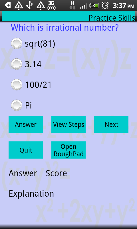 Master Algebra - App on Amazon Appstore