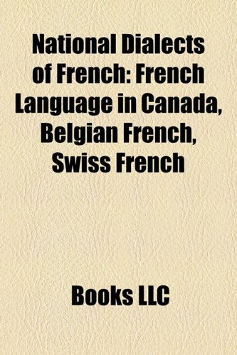 Buy National Dialects of French Book Online at Low Prices in India ...