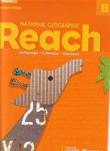 NATIONAL GEOGRAPHIC REACH VOLUME 1, B TEACHER'S EDITION SPIRAL BOOK AND ...