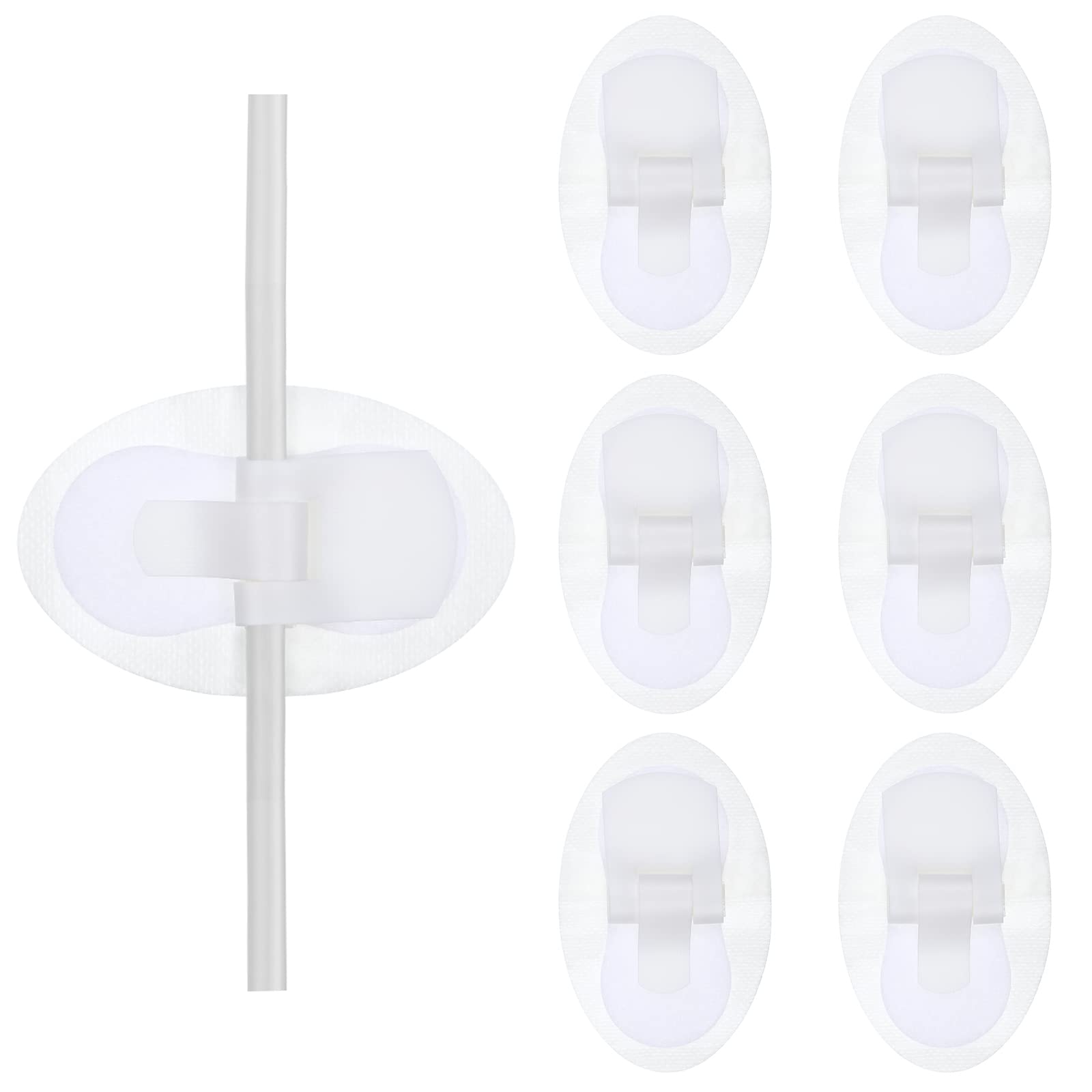 Buy HEALLILY 6Pcs G-Tube Holder Concealment Gastrostomy Tubes Sticker ...