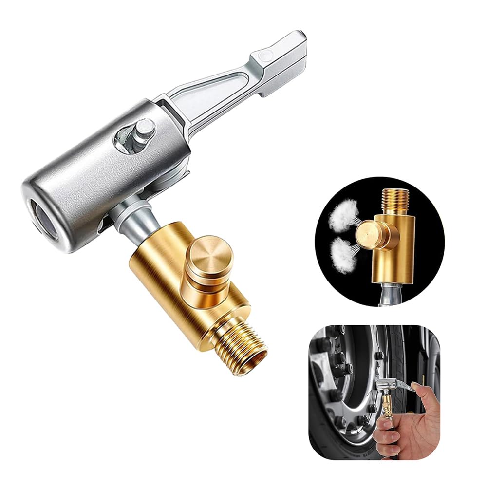 Fapiwen Lock On Air Chuck Tire Inflator Nozzle