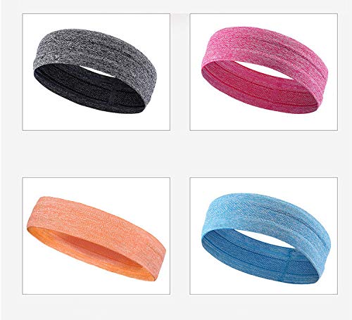 Amazon.com : Sports headband, non-slip anti-slip belt, yoga headband ...