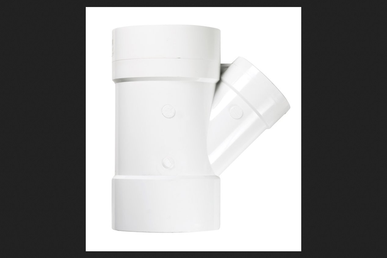Amazon.com: Plastic Trends Reducing Wye 6 " X 6 " X 4 " Pvc ...