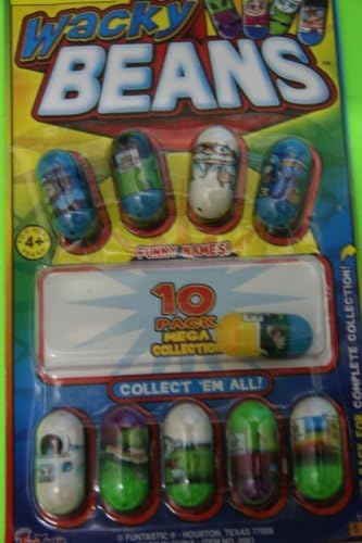 Wacky Beans Series 1 10-Pack Mega Collection Age 4 : Amazon.com.mx ...