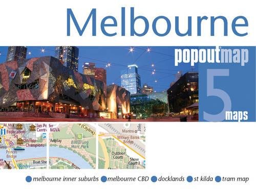 Melbourne PopOut Map (Footprint PopOut Map): Amazon.co.uk: Popout, MAP ...
