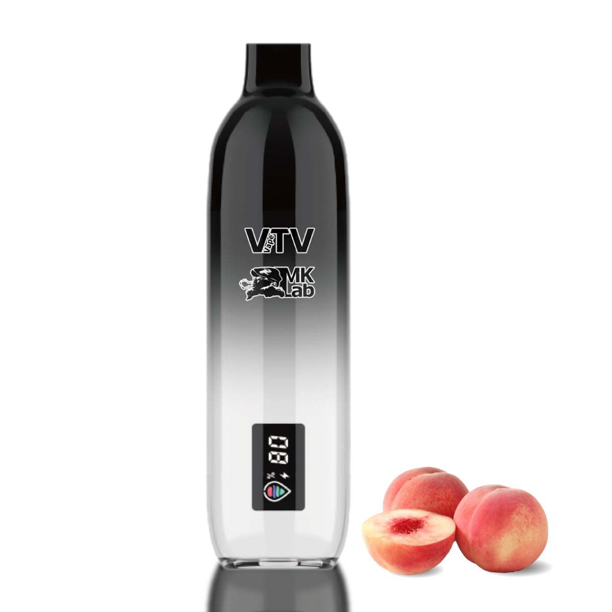 Amazon | VTV x MKLab NOVA 使い捨てベイプ 15000回吸引可能 650mAh type-c充電対応 可変エアフロー デュアルメッシュコイル 濃い 爆煙 電子タバコ ...