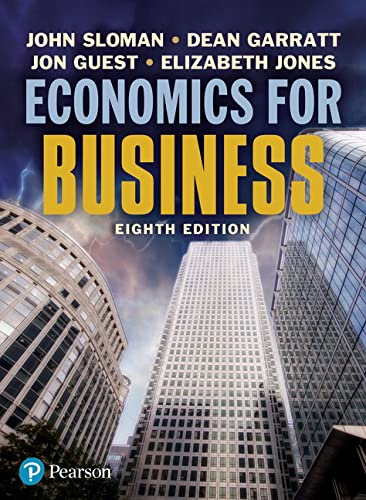 Economics for Business: Amazon.co.uk: Sloman, John: 9781292239279: Books