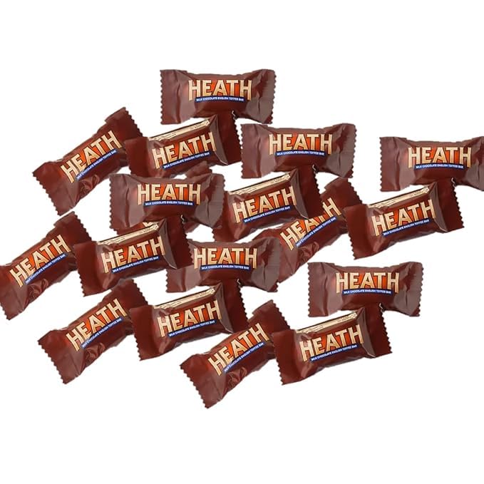 Amazon.com : Heath Milk Chocolate English Toffee Bars Miniatures MINI ...