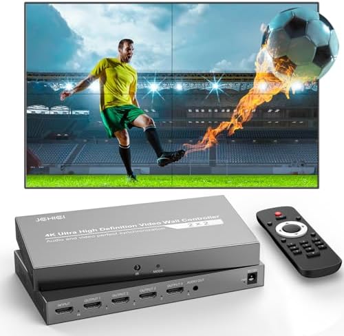 Amazon.com: Video Wall Controller, 4K x 2K HD Seamless Splicing ...