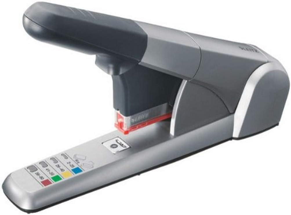 Leitz Agrafeuse de Bureau Heavy Duty, Capacité 80 Feuilles, Argenté ...