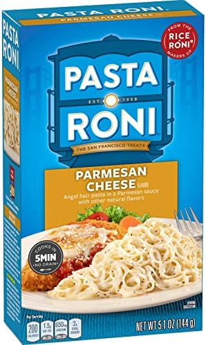 Amazon.com : Pasta Roni Parmesan Cheese Pasta, 5.1 Oz : Grocery ...