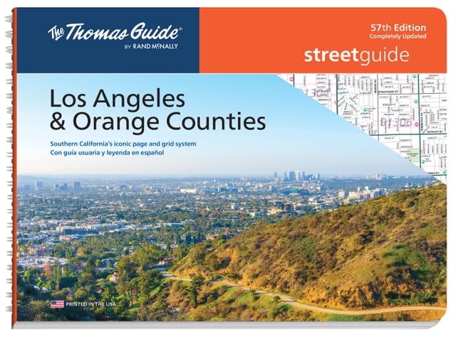 Amazon | 57th Edition Thomas Guide Los Angeles/Orange County: Larn ...