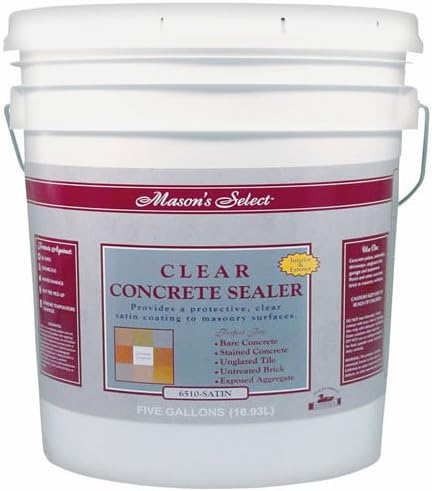 Duckback Products DB0065105-20 Mason's Select Clear Acrylic Concrete ...