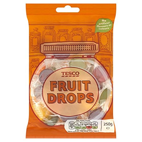 Amazon.com : Tesco Fruit Drops 250g : Grocery & Gourmet Food