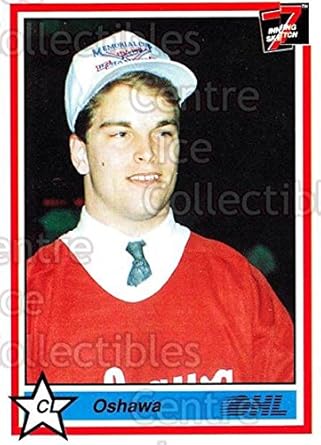 Amazon.com: (CI) Mike Cote Hockey Card 1990-91 7th Inning Sketch OHL ...