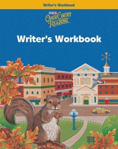 Open Court Reading: Grade 3 Writer's Workbook: WrightGroup/McGraw-Hill ...