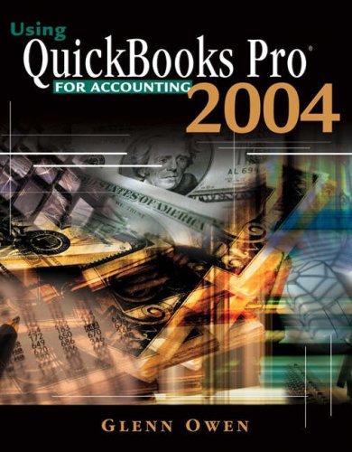 Amazon.com: Using QuickBooks™ Pro 2004 For Accounting: 9780324223729 ...