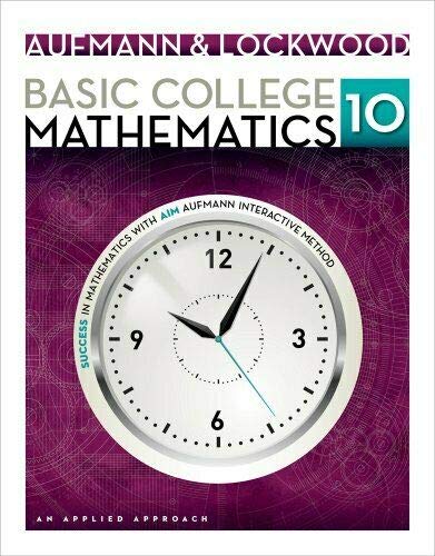 Basic College Mathematics: An Applied Approach, Loose-leaf Version ...