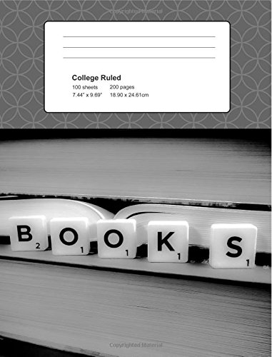 Composition Notebook for English Literature Reading Log: 200 page ...