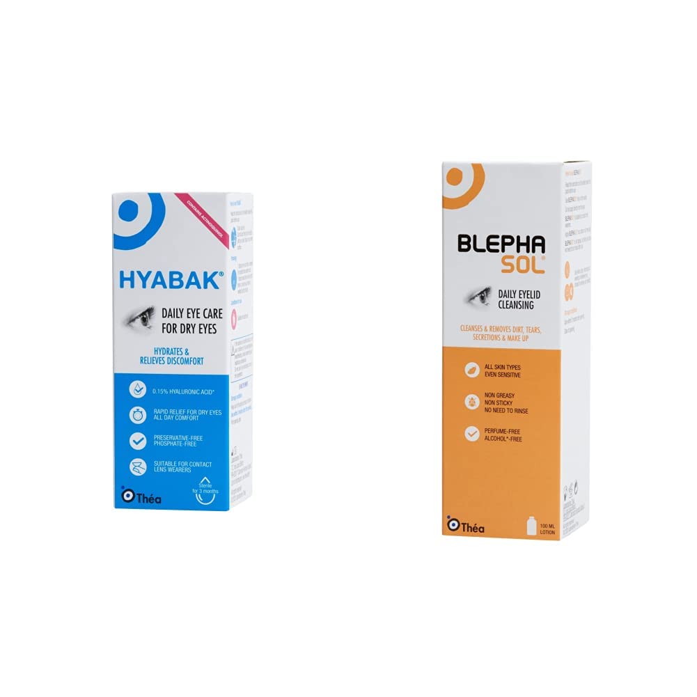 Hyabak (10ml) | Moisturising and Lubricating Solution for Dry Eyes ...