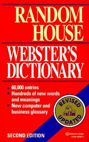 Amazon.com: Random House Webster's Dictionary : Second Edition ...